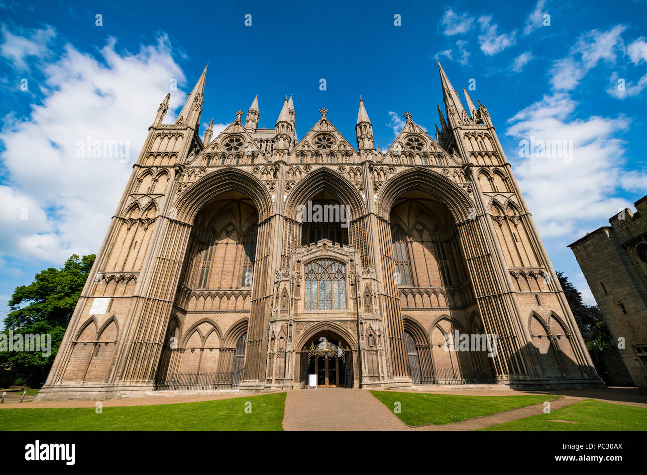Peterborough Cathedral, Cambridgeshire, England, UK Stock Photo - Alamy
