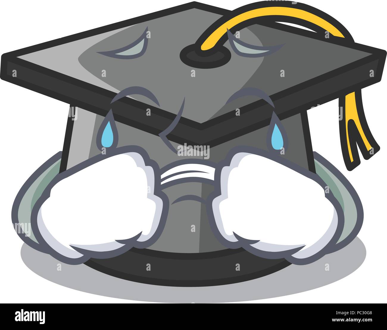 Sad student highschool Stock Vector Images - Alamy