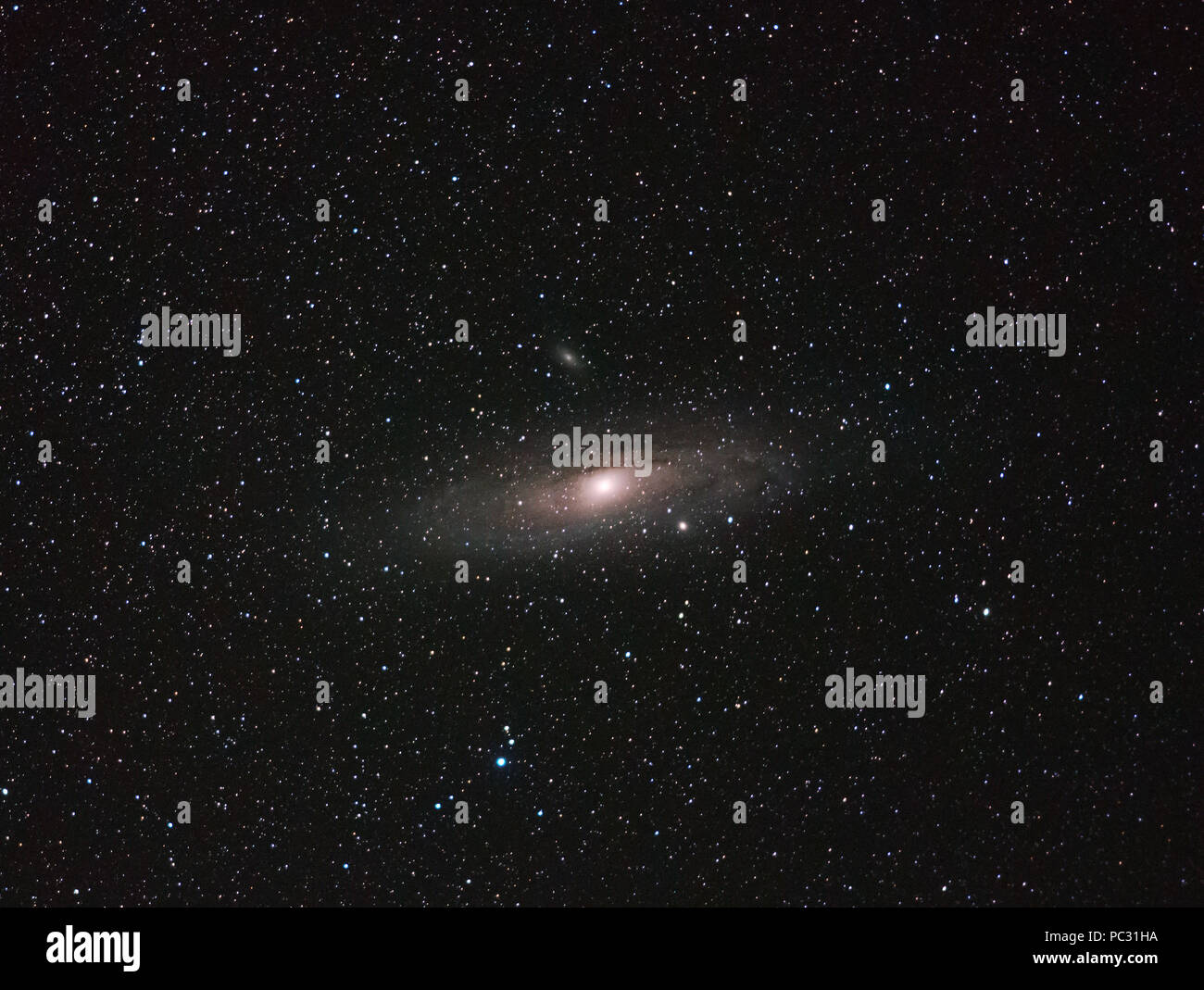 Andromeda Galaxy, shot with a 135mm lens, deep space Stock Photo - Alamy