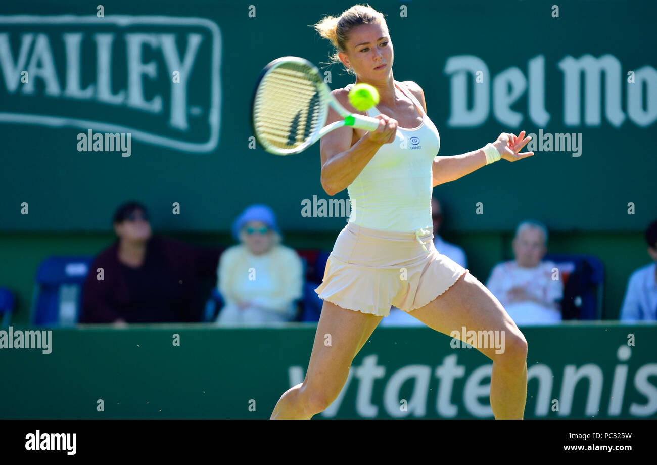Italian tennis player camila giorgi hi-res stock photography and images ...