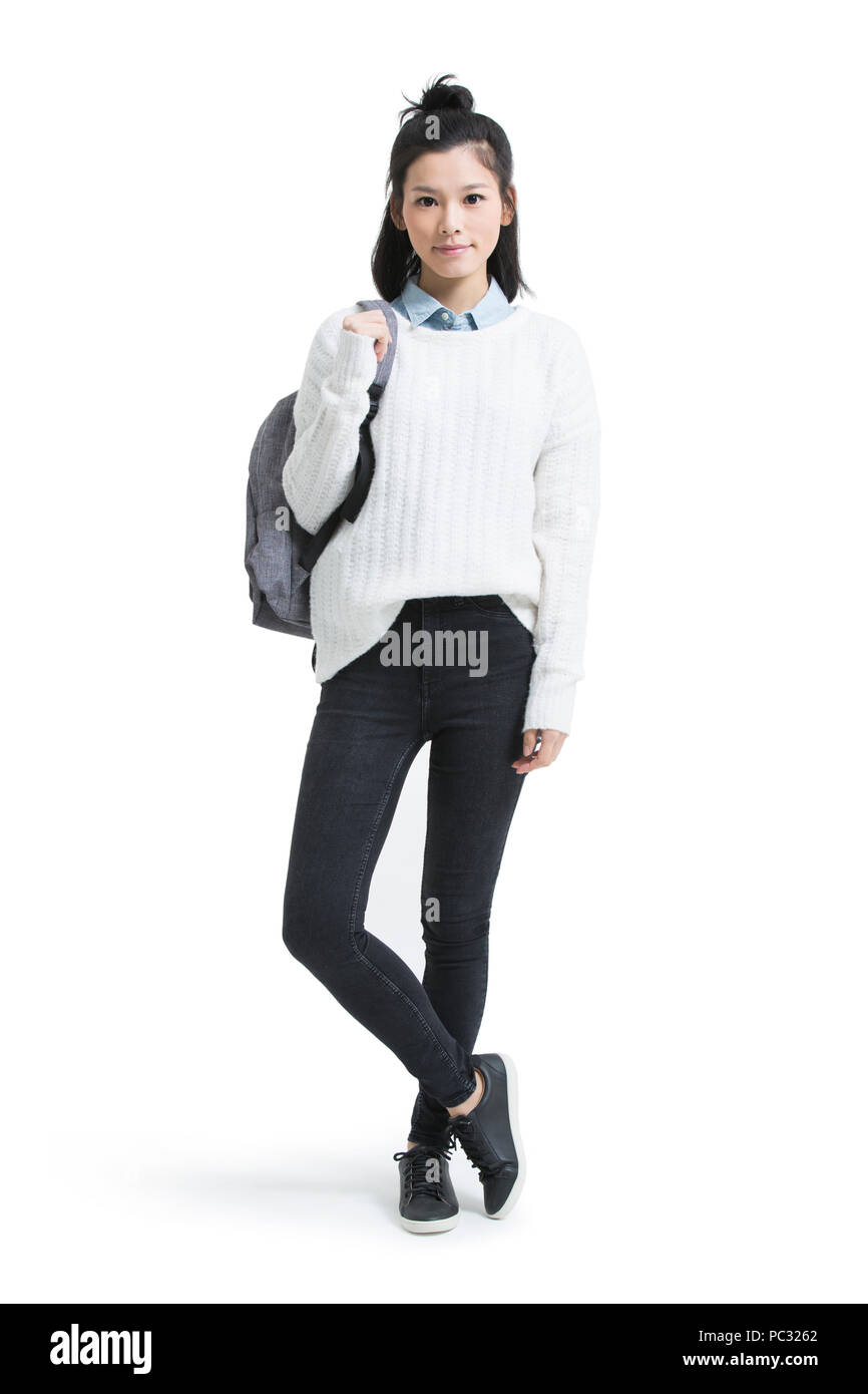 China student Cut Out Stock Images & Pictures - Alamy