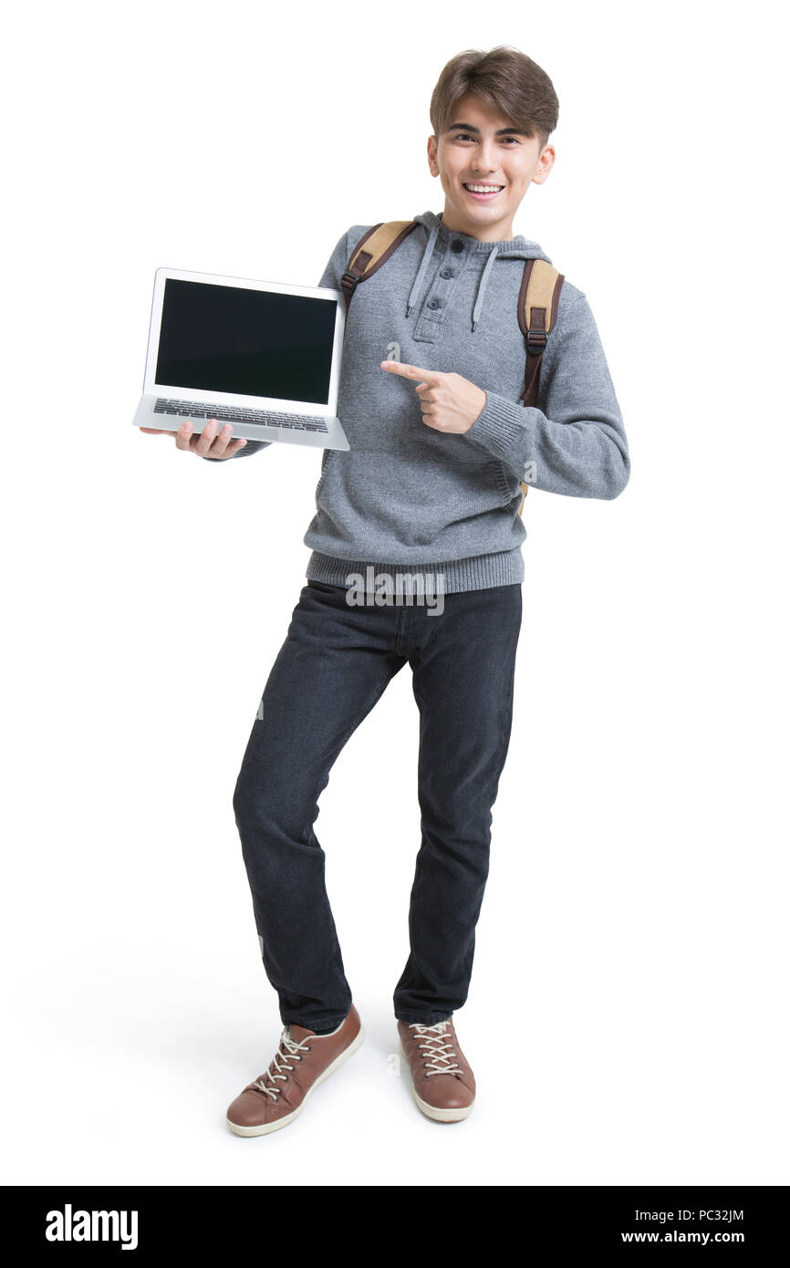 Shot laptop screen showing Cut Out Stock Images & Pictures - Alamy