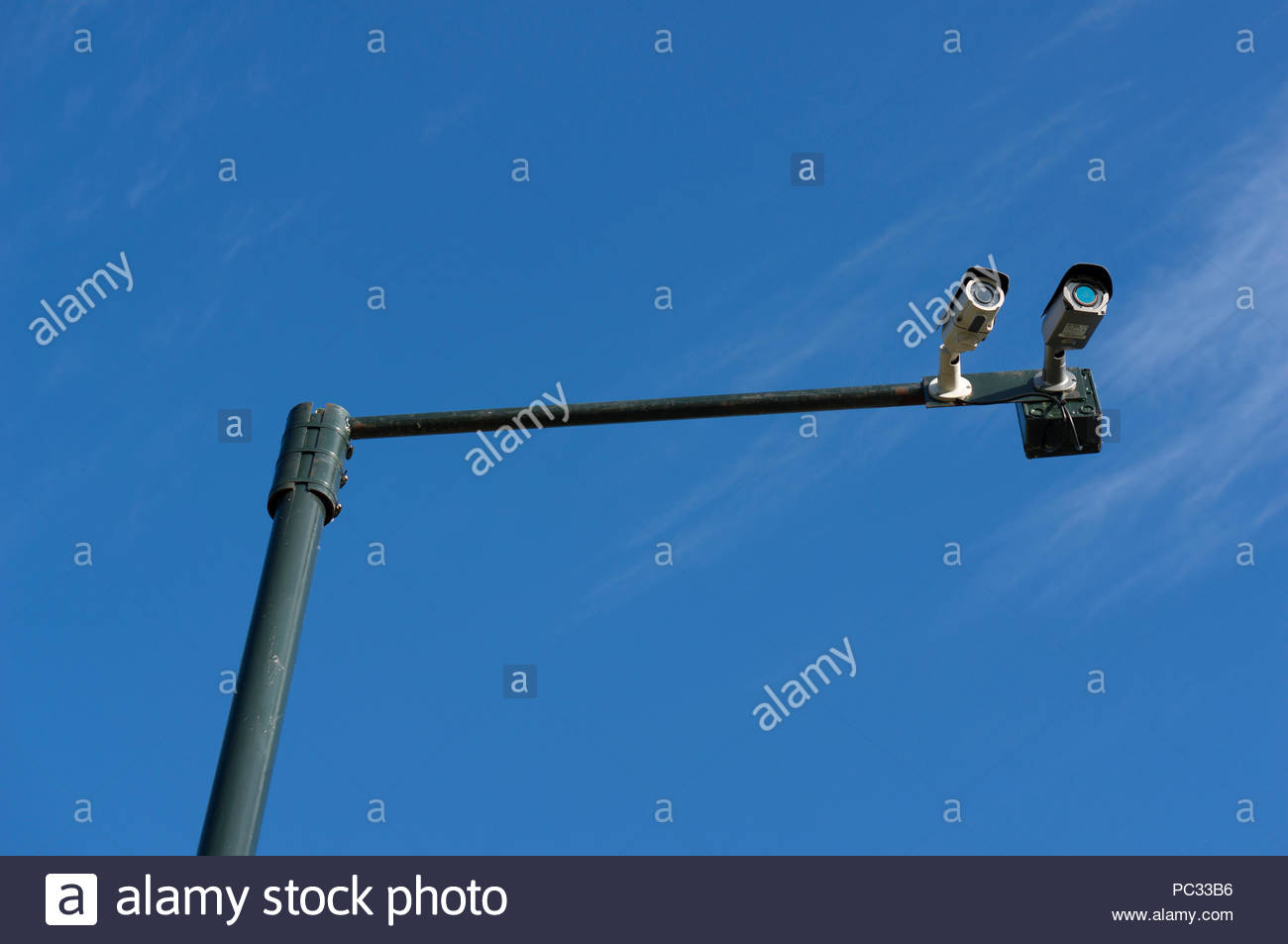 Number Plate Recognition Cameras Camera High Resolution Stock ...