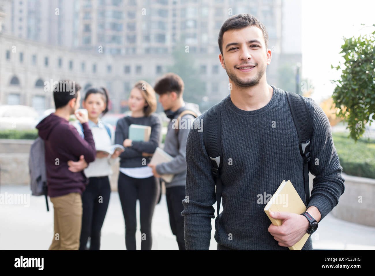 Adult male ethnic student hi-res stock photography and images - Alamy