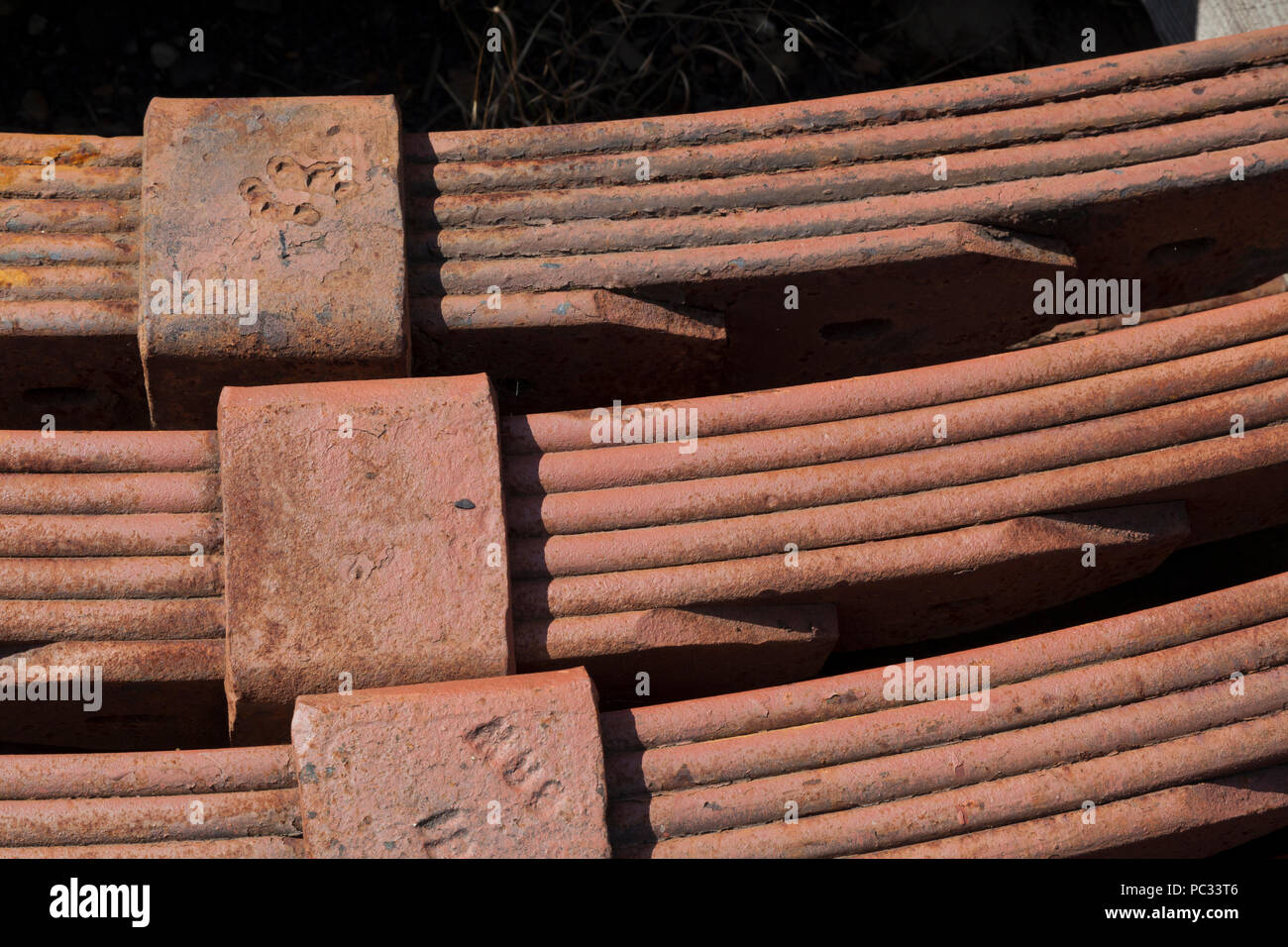 rusty metal springs Stock Photo - Alamy