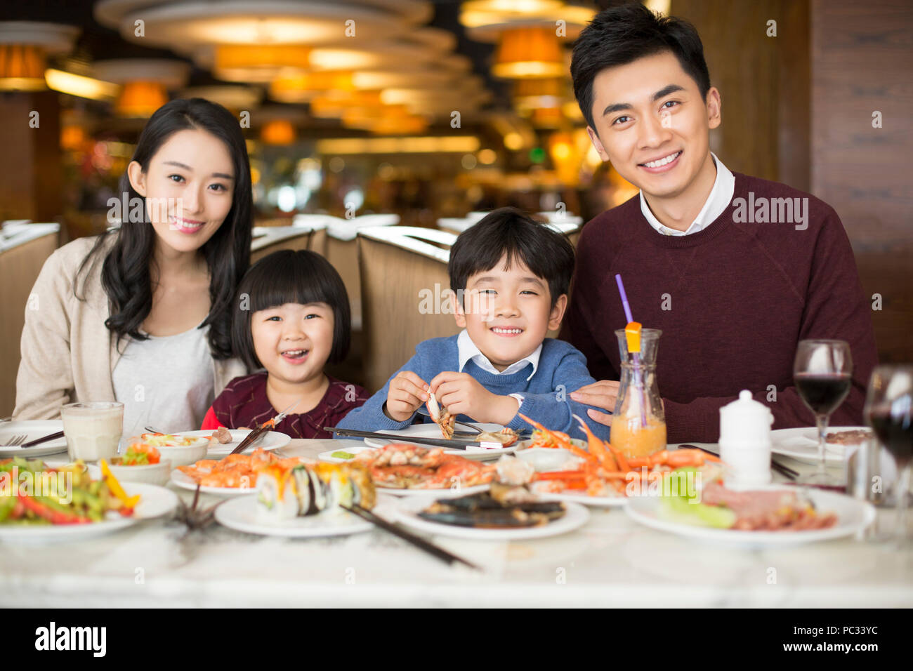 Portrait two boys drinking juice hi-res stock photography and images ...