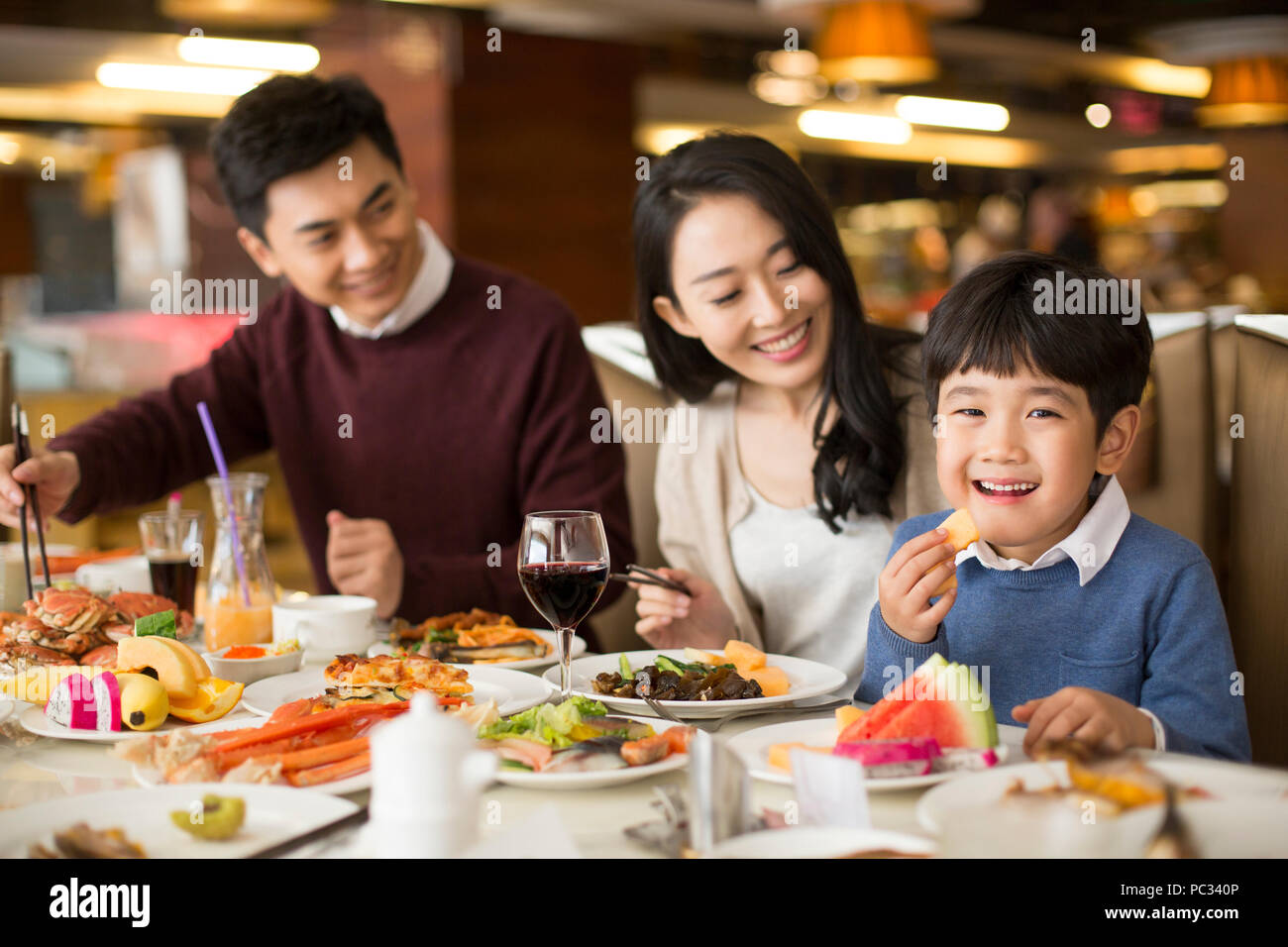 Cute chinese restaurant bright hi-res stock photography and images - Alamy