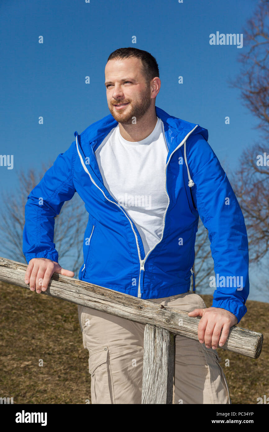 Bearded man standing hi-res stock photography and images - Alamy