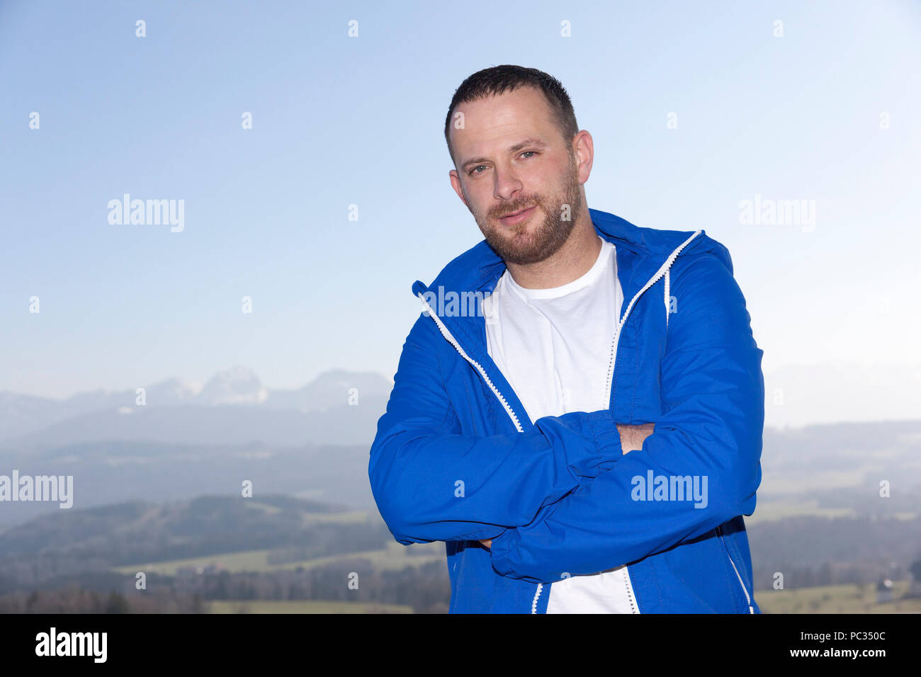 An image of a bearded man standing Stock Photo - Alamy