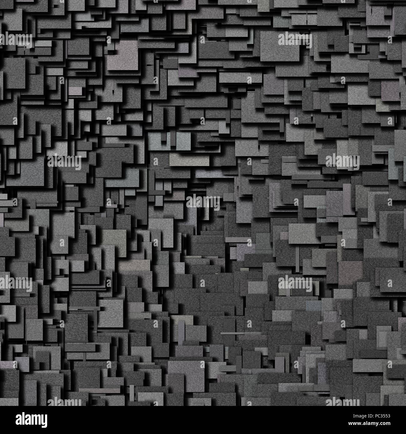 Illustration of a gray squares background texture Stock Photo - Alamy