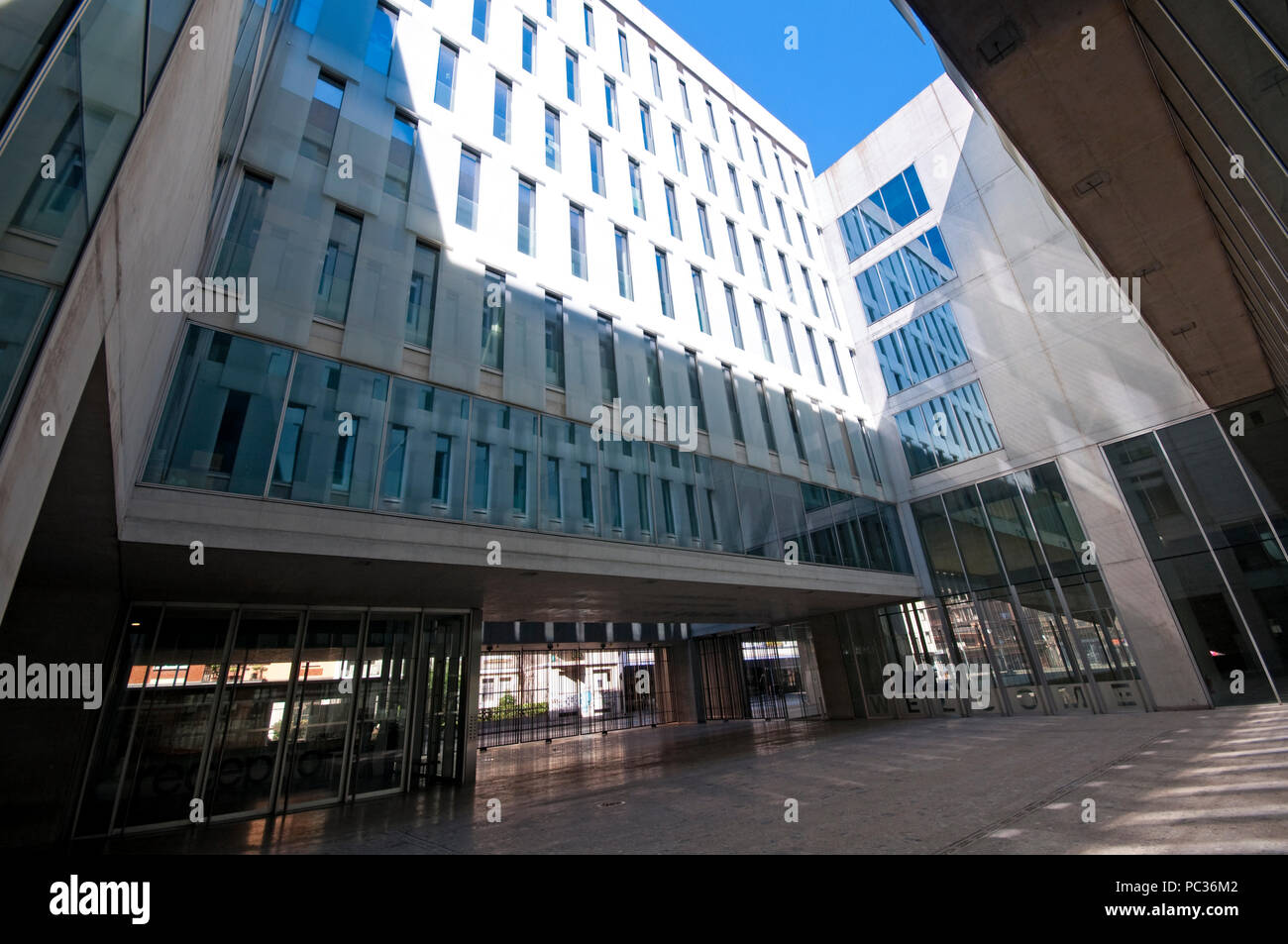 Italy, Lombardy, Milan, Luigi Bocconi Commercial University designed by ...