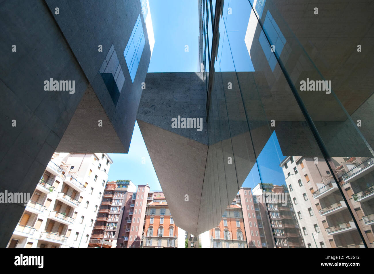 Italy, Lombardy, Milan, Luigi Bocconi Commercial University designed by ...