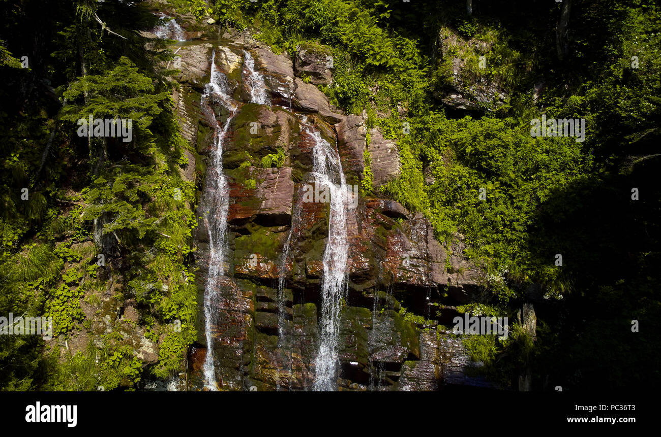 top view of the waterfall Stock Photo - Alamy