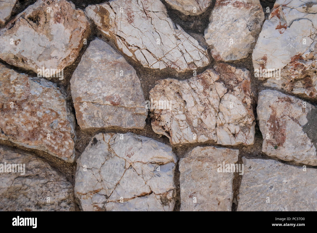Stone wall exterior,background with good texture Stock Photo - Alamy
