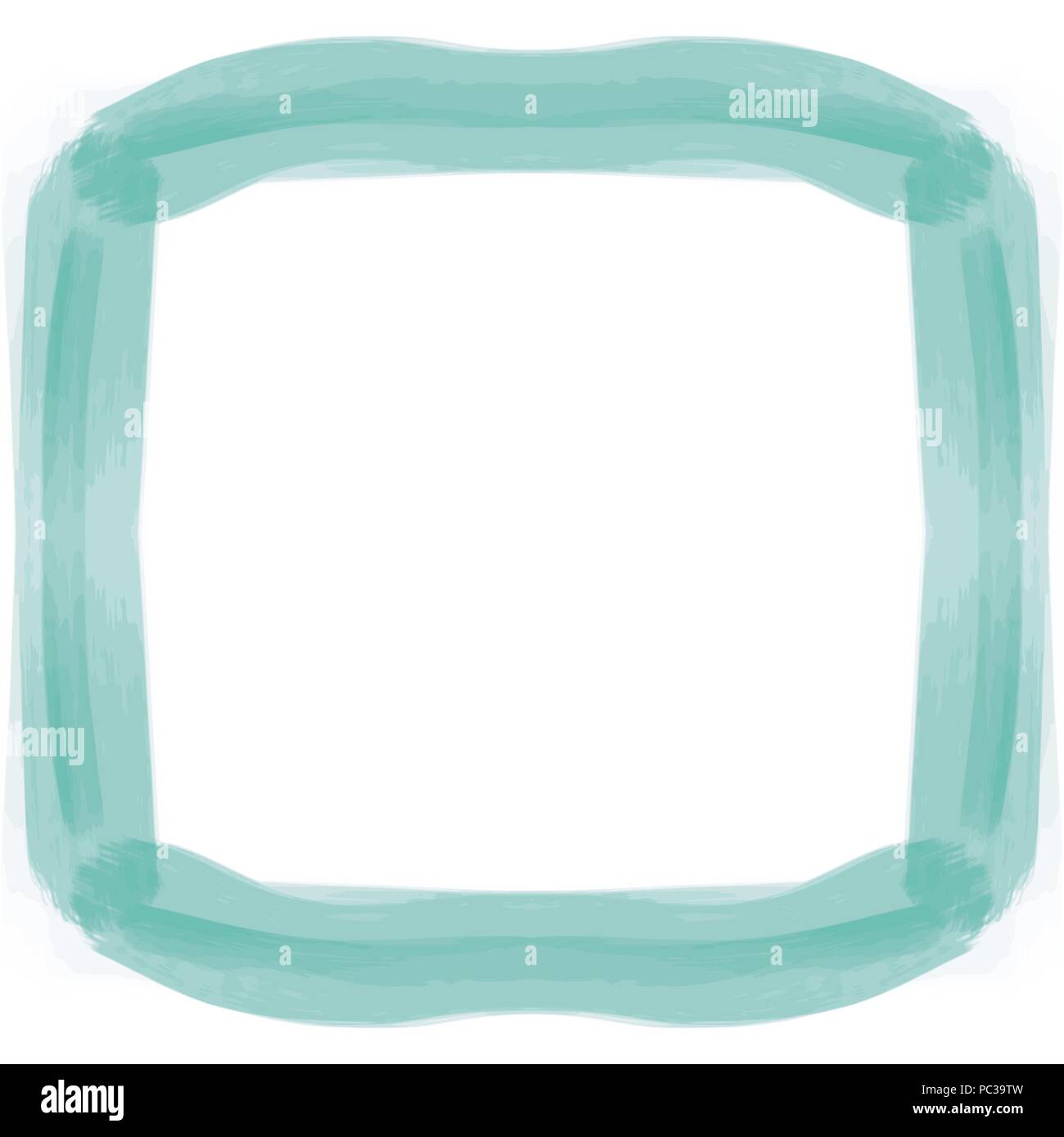 watercolor frame border pattern, vector illustration Stock Vector Image ...