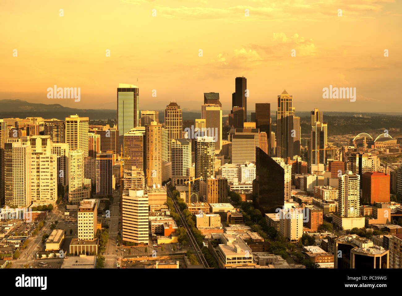 Downtown Seattle, Washington State, USA Stock Photo - Alamy