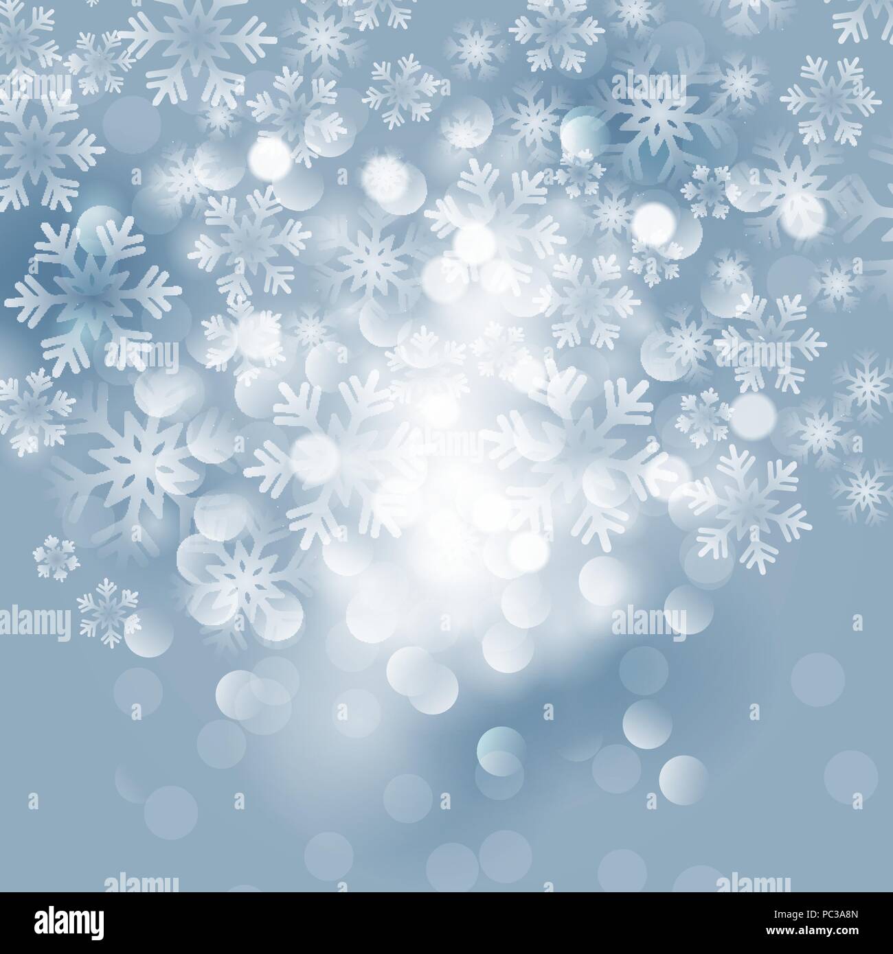 Snowflakes vector hi-res stock photography and images - Alamy