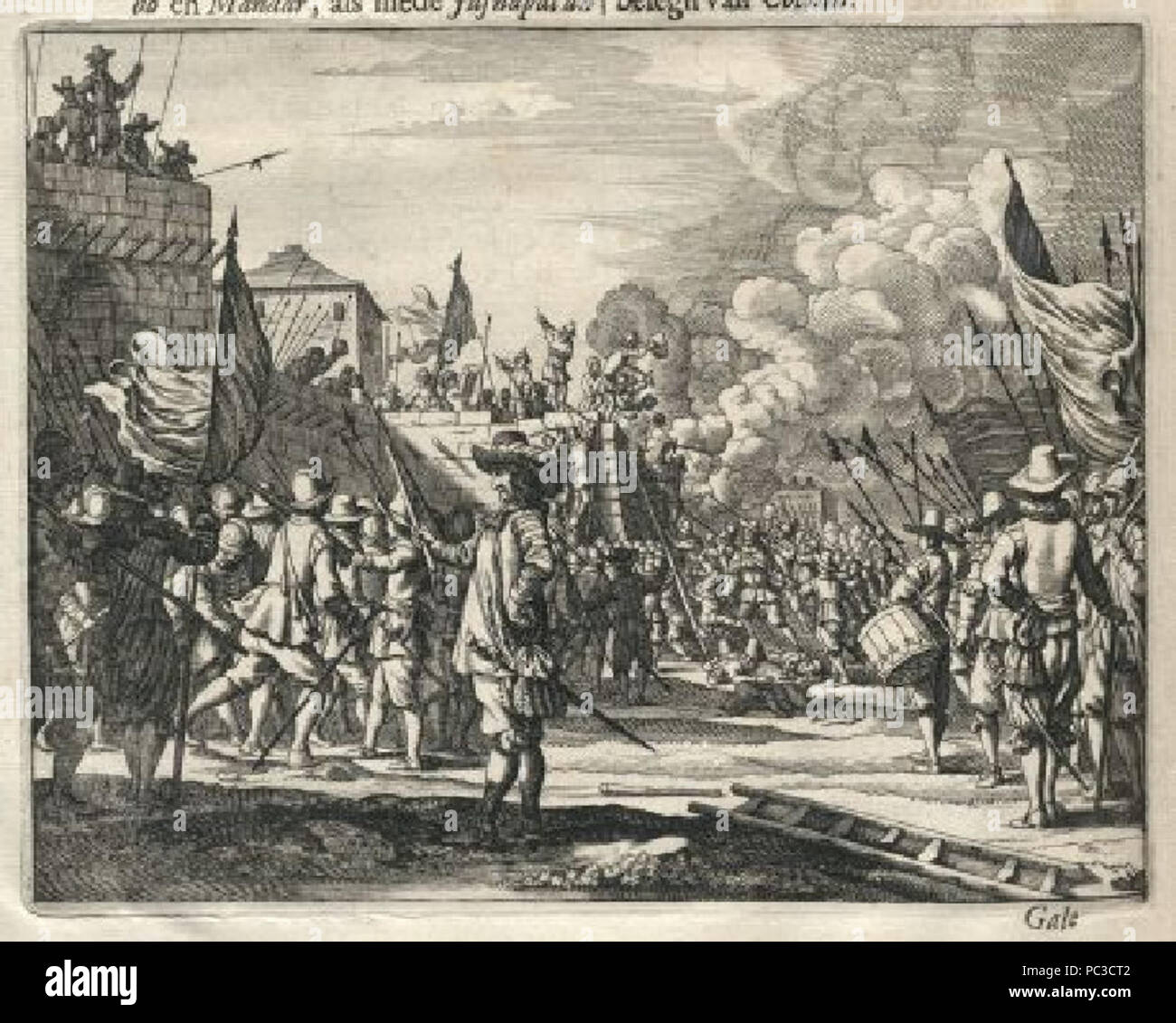 506 Punto Gale ingenomen door Willem Jacobsz. Coster Stock Photo - Alamy