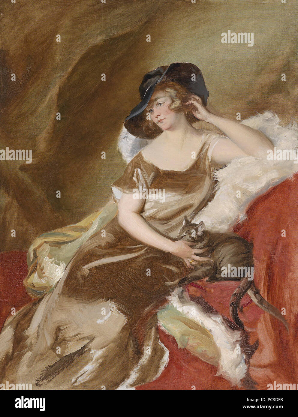 Mit einer katze hi-res stock photography and images - Alamy