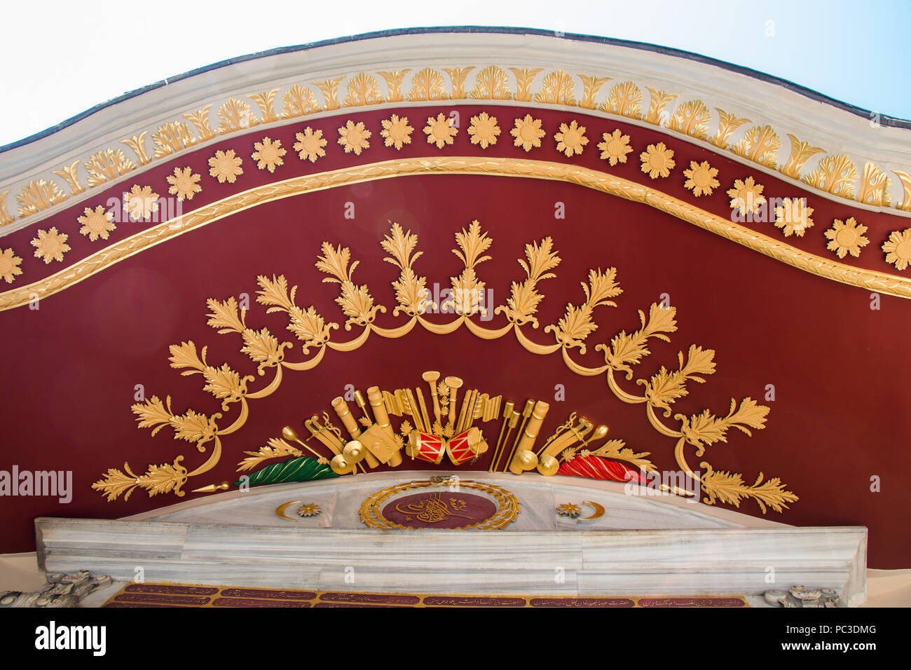 Fine example of Ottoman art patterns in view Stock Photo - Alamy