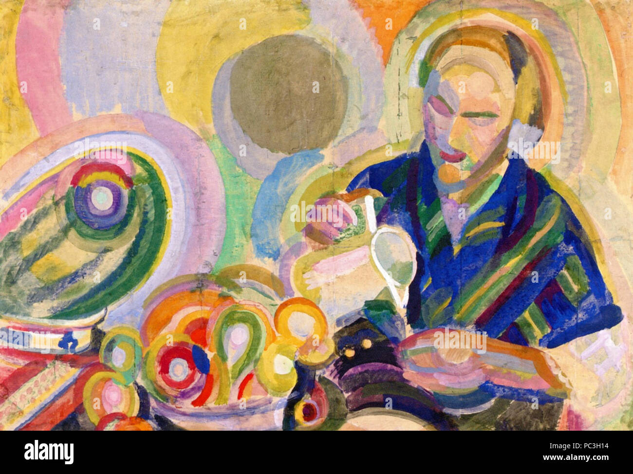 523 Robert Delaunay - Portugese Still LIfe - 1916 - Private collection ...