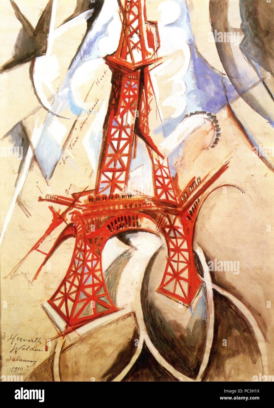 Cubist painting delaunay hi-res stock photography and images - Alamy