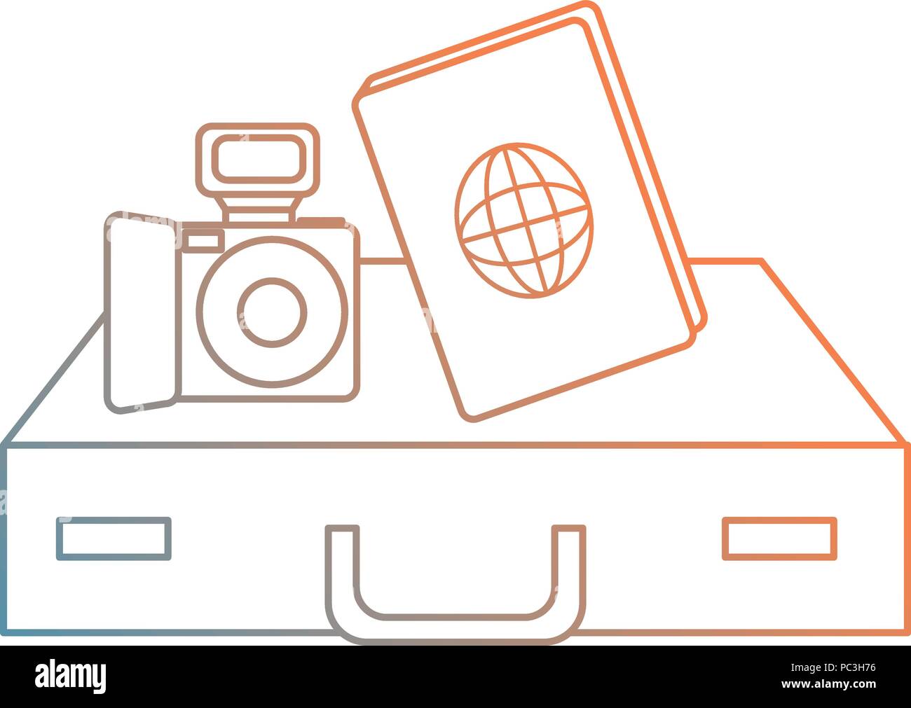 Passport photograph Stock Vector Images - Alamy