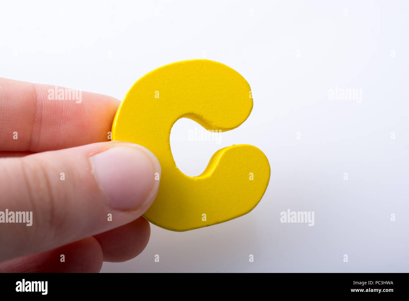 Letter cube of C of Alphabet made of wood Stock Photo - Alamy