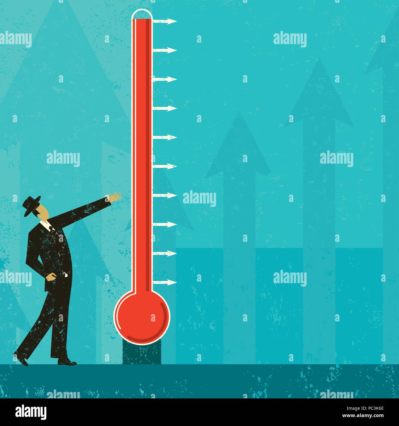 Interactive Thermometer Goal Setting