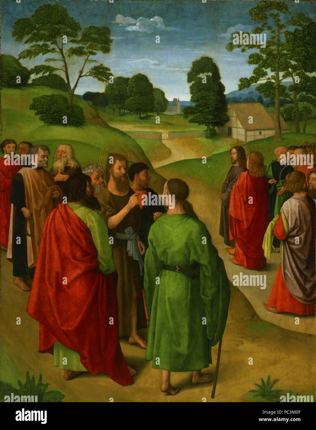 537 Saint John the Baptist Pointing Out Christ as the Lamb of God ...