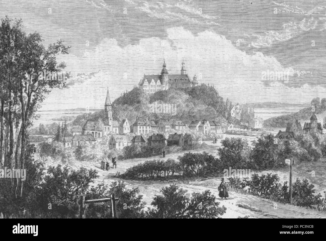 Schloss plon castle Black and White Stock Photos & Images - Alamy