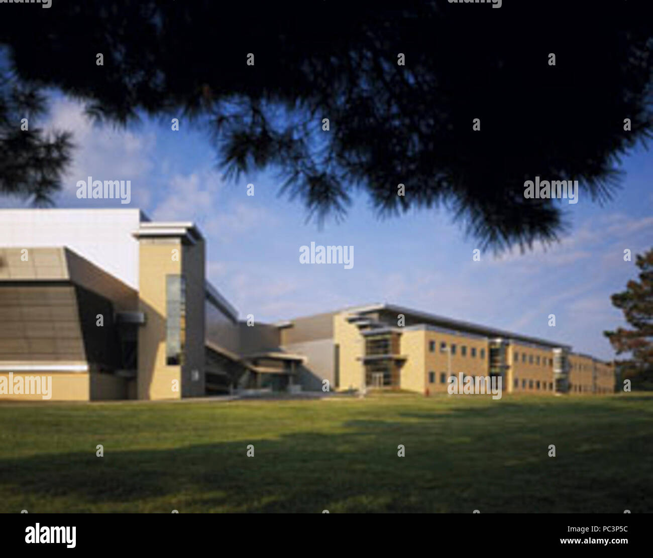 Advanced Measurement Laboratory; South Entrance Stock Photo - Alamy