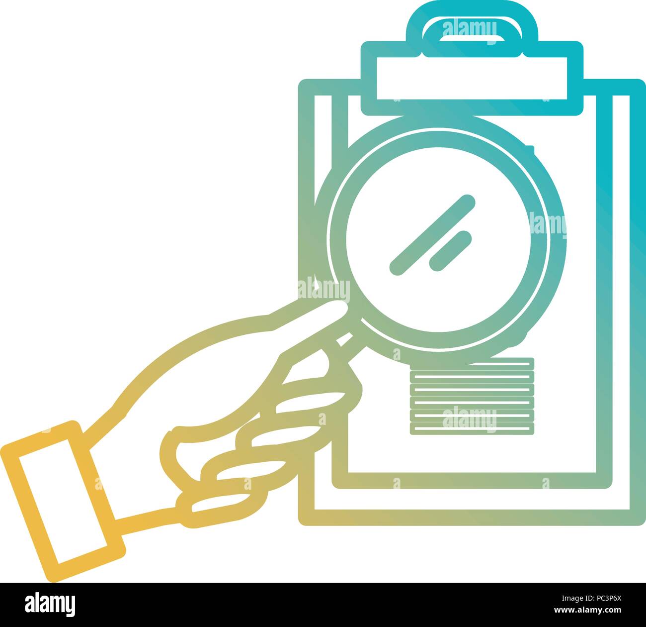hand with checklist clipboard Stock Vector Image & Art - Alamy
