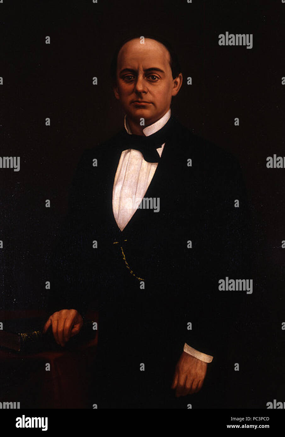 549 Sebastián Lerdo de Tejada, oleo sobre tela Stock Photo - Alamy