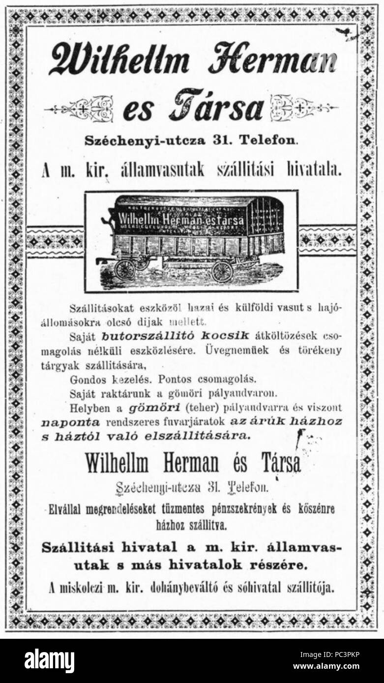 Advertising in newspaper 1895 Stock Photo - Alamy