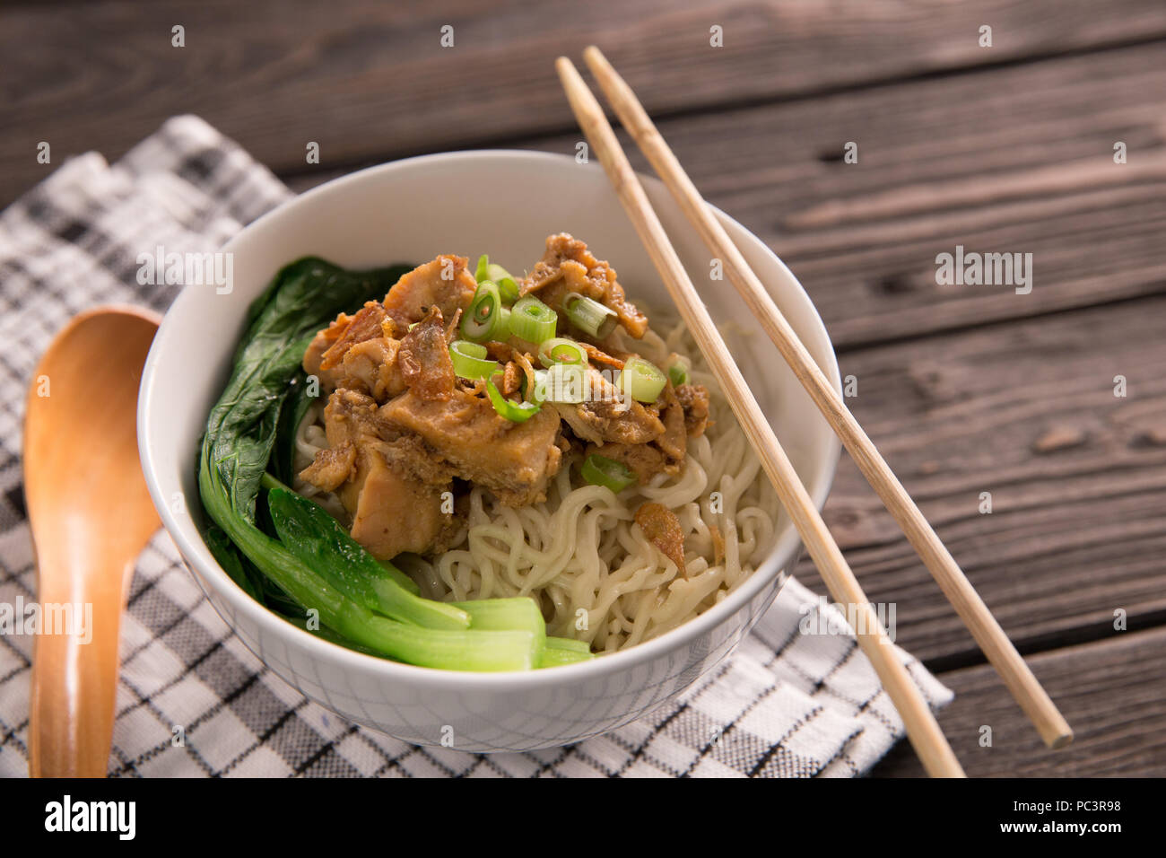 mie or bakmi ayam Stock Photo - Alamy