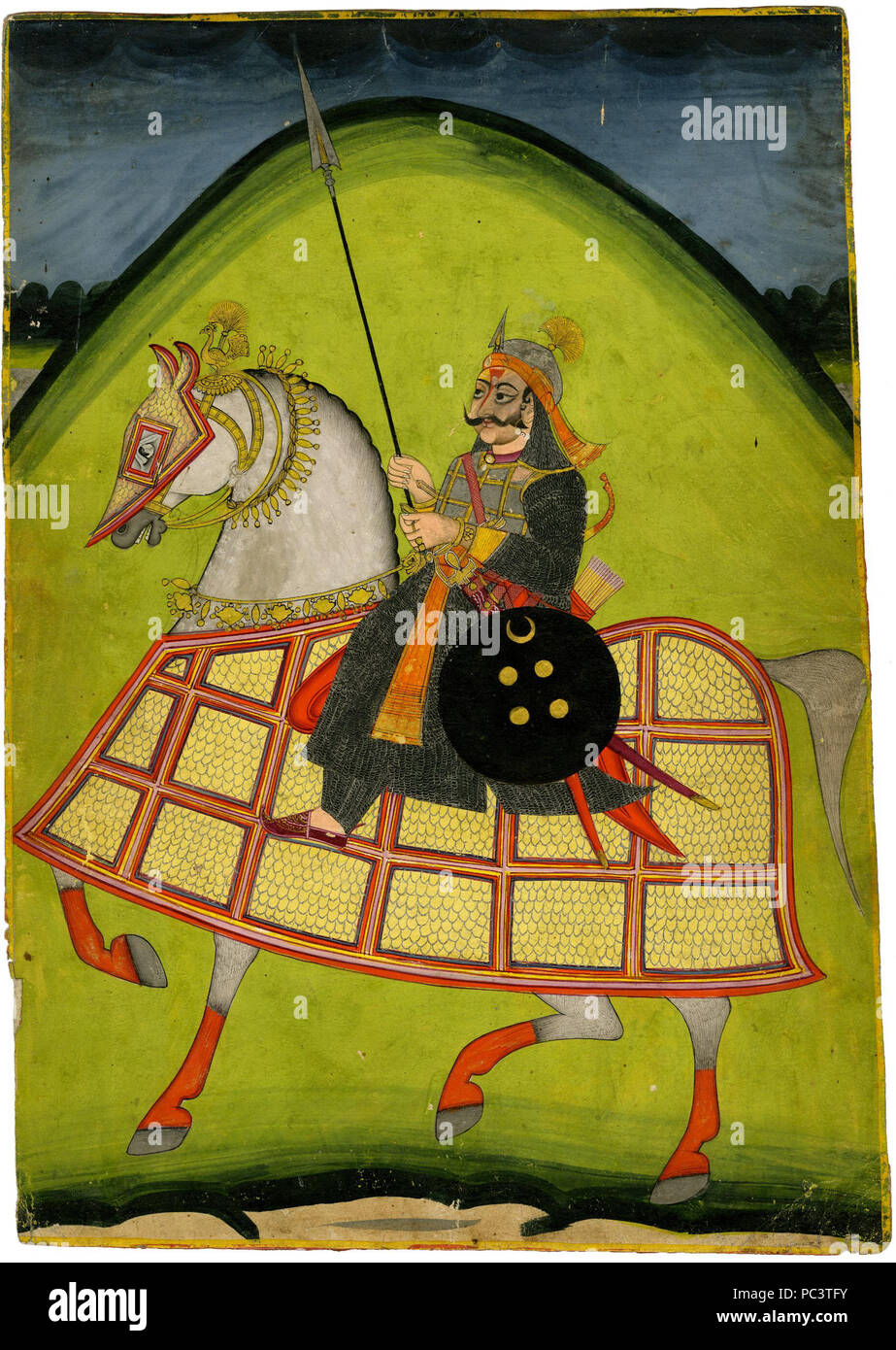 Rajput warrior hi-res stock photography and images - Alamy