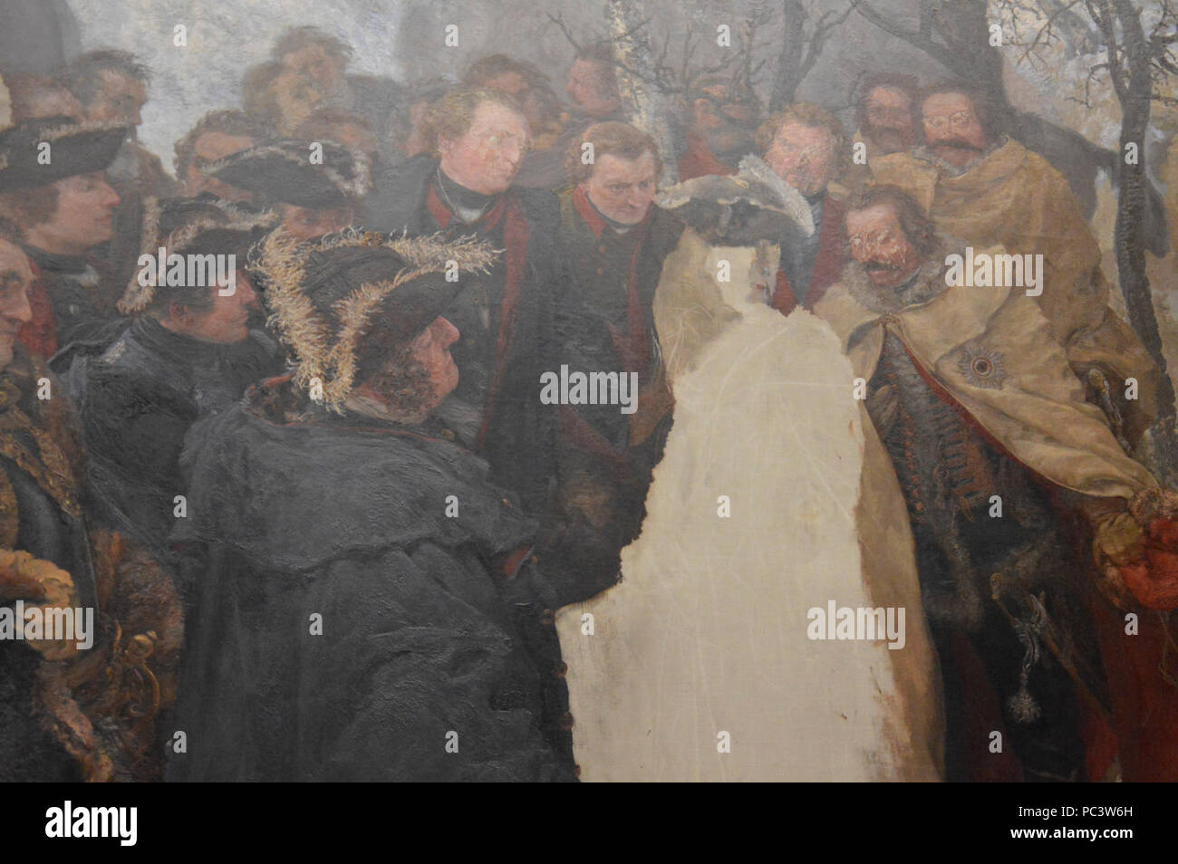 Adolph Menzel - Frederick the Great Addresses his Generals before the ...
