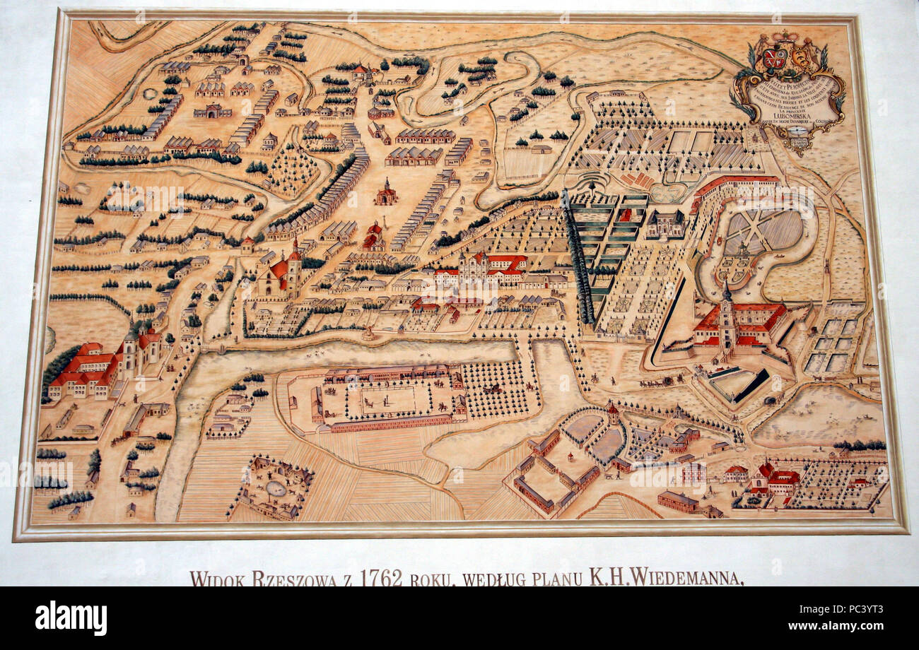 Poland map 1700s hi-res stock photography and images - Alamy