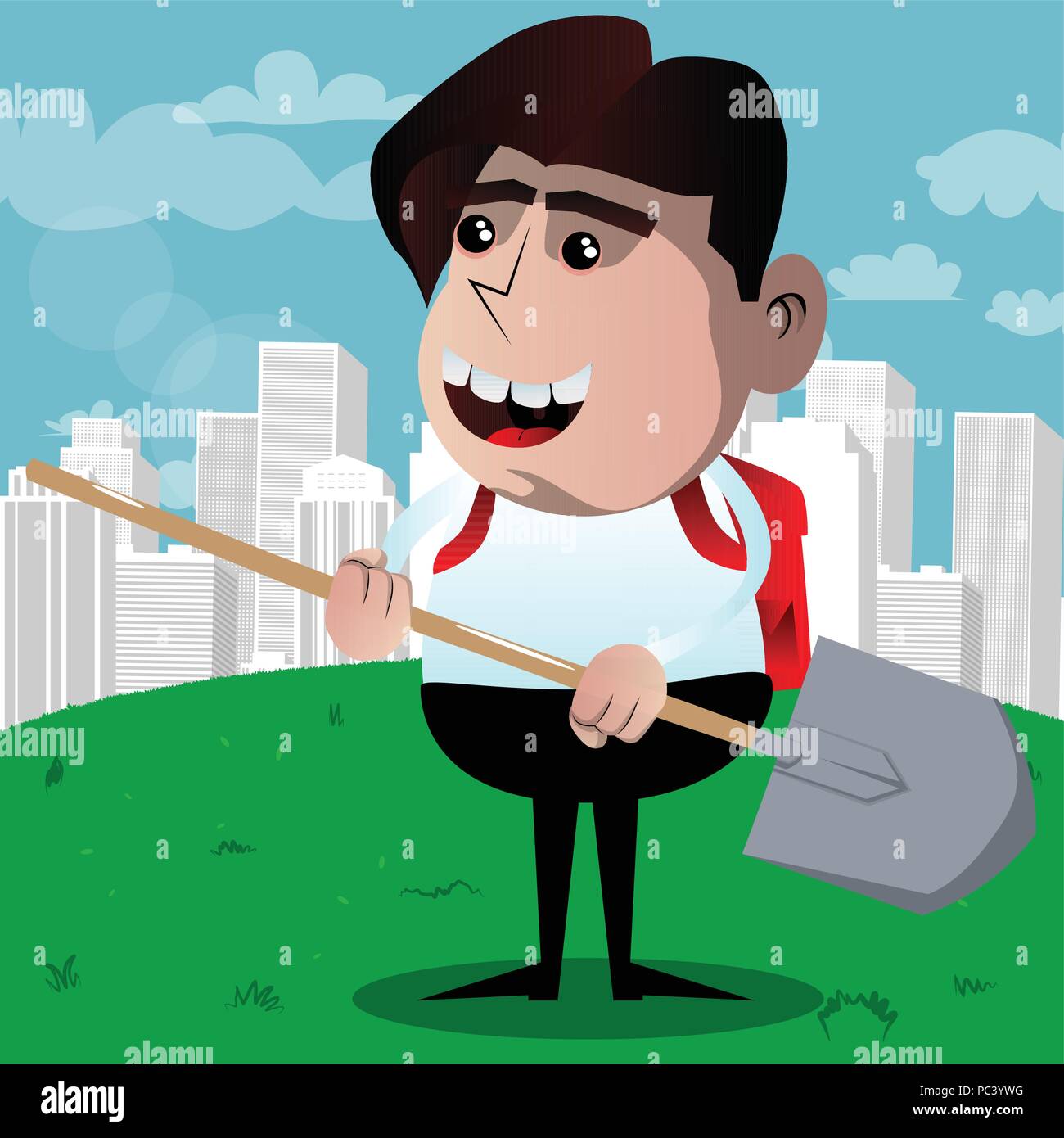 Cartoon Shovel Stock Photos & Cartoon Shovel Stock Images - Alamy