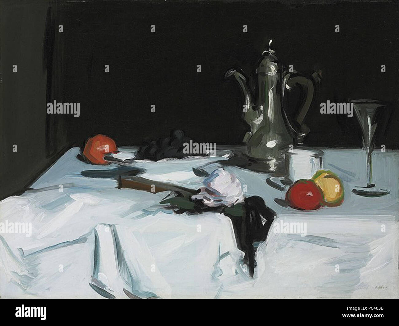 540 Samuel John Peploe, The Coffee Pot, 1905 Stock Photo - Alamy