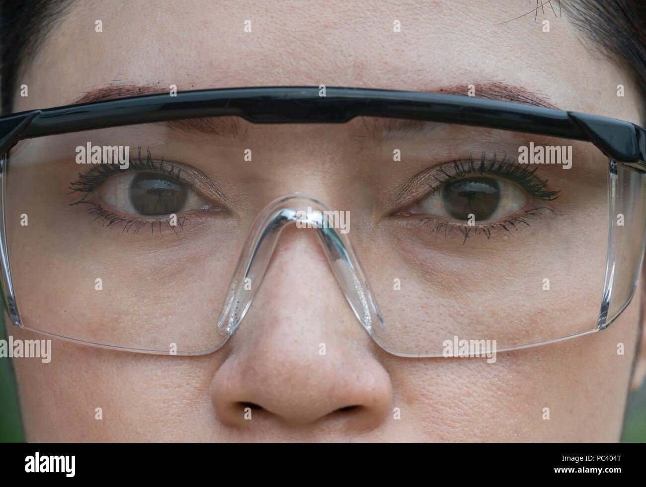 Lady with eye glasses hi-res stock photography and images - Alamy