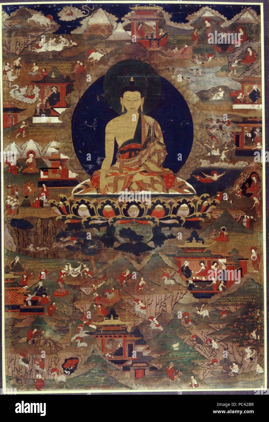 Shakyamuni buddha artwork hi-res stock photography and images - Alamy