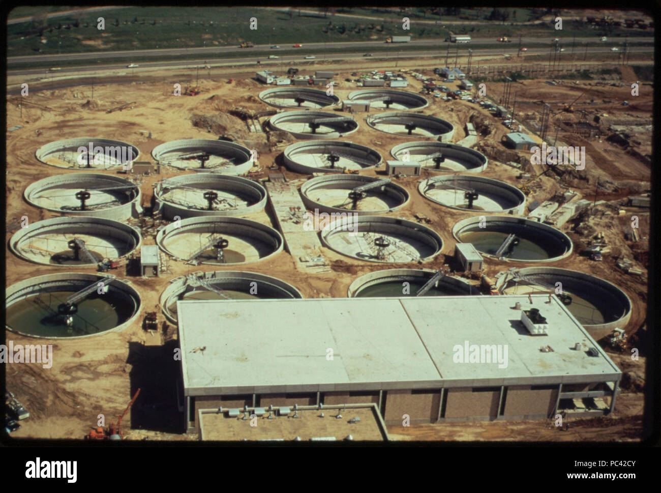 Blue plains sewage treatment plant hi-res stock photography and images ...