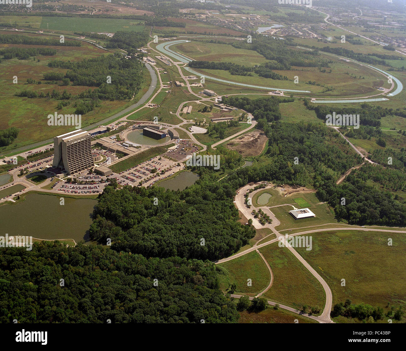 Fermilab aerial hi-res stock photography and images - Alamy