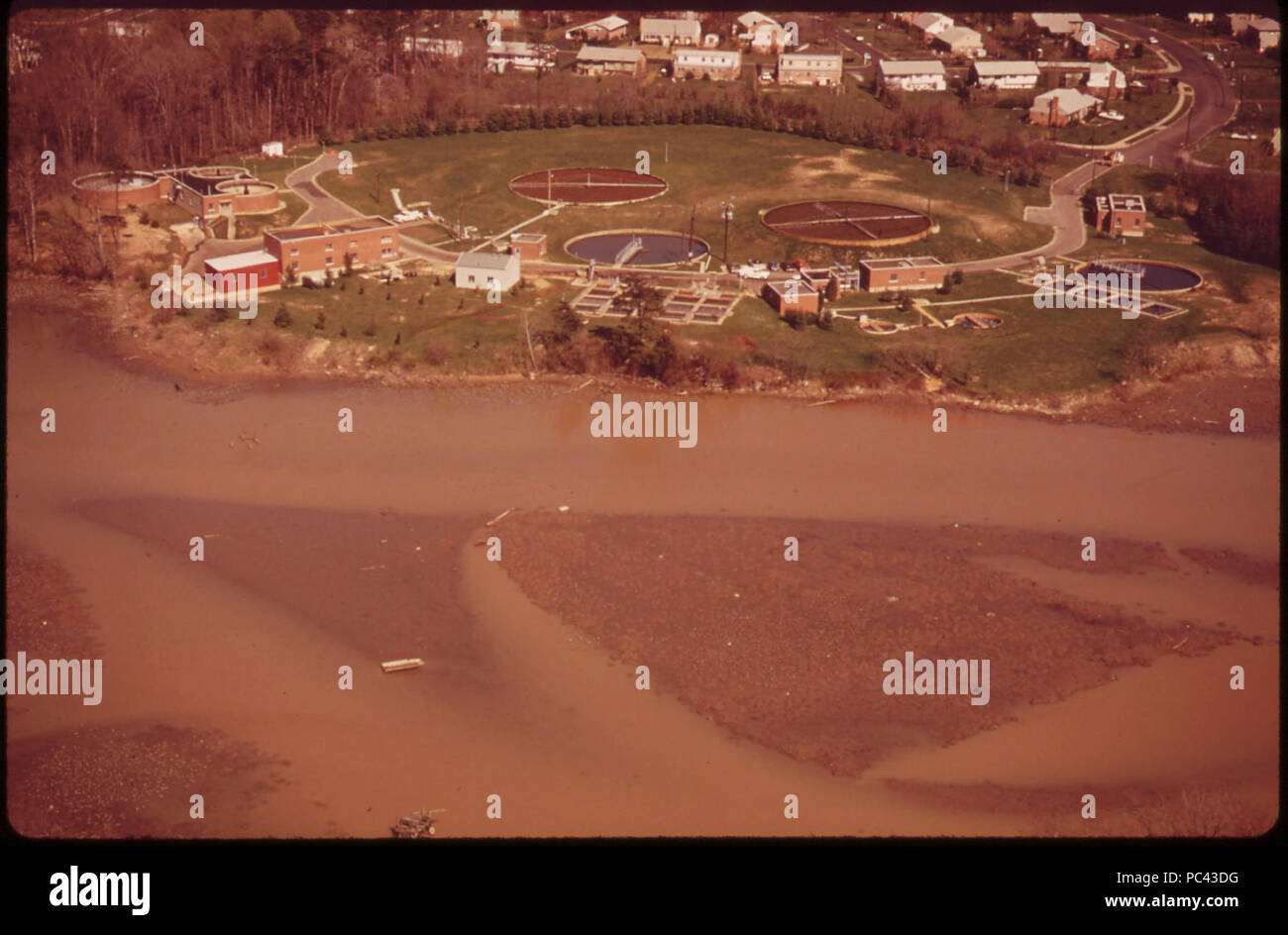 Aerial-view-of-occoquan-water-filtration-plant-erosion-and-siltation ...