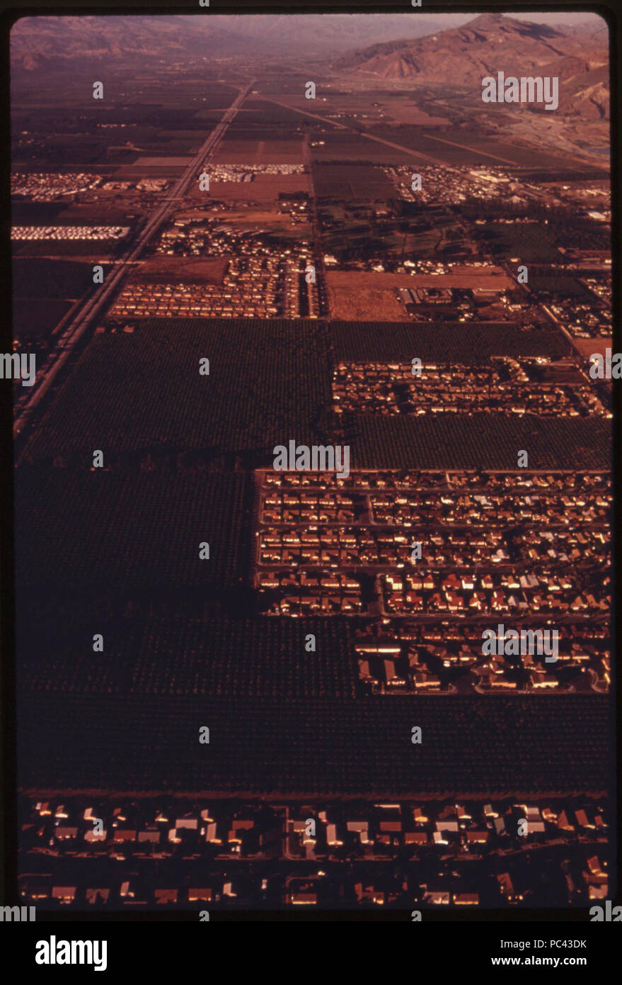 Aerial-view-of-oxnard-plain-a-prime-agricultural-area-in-ventura-county ...