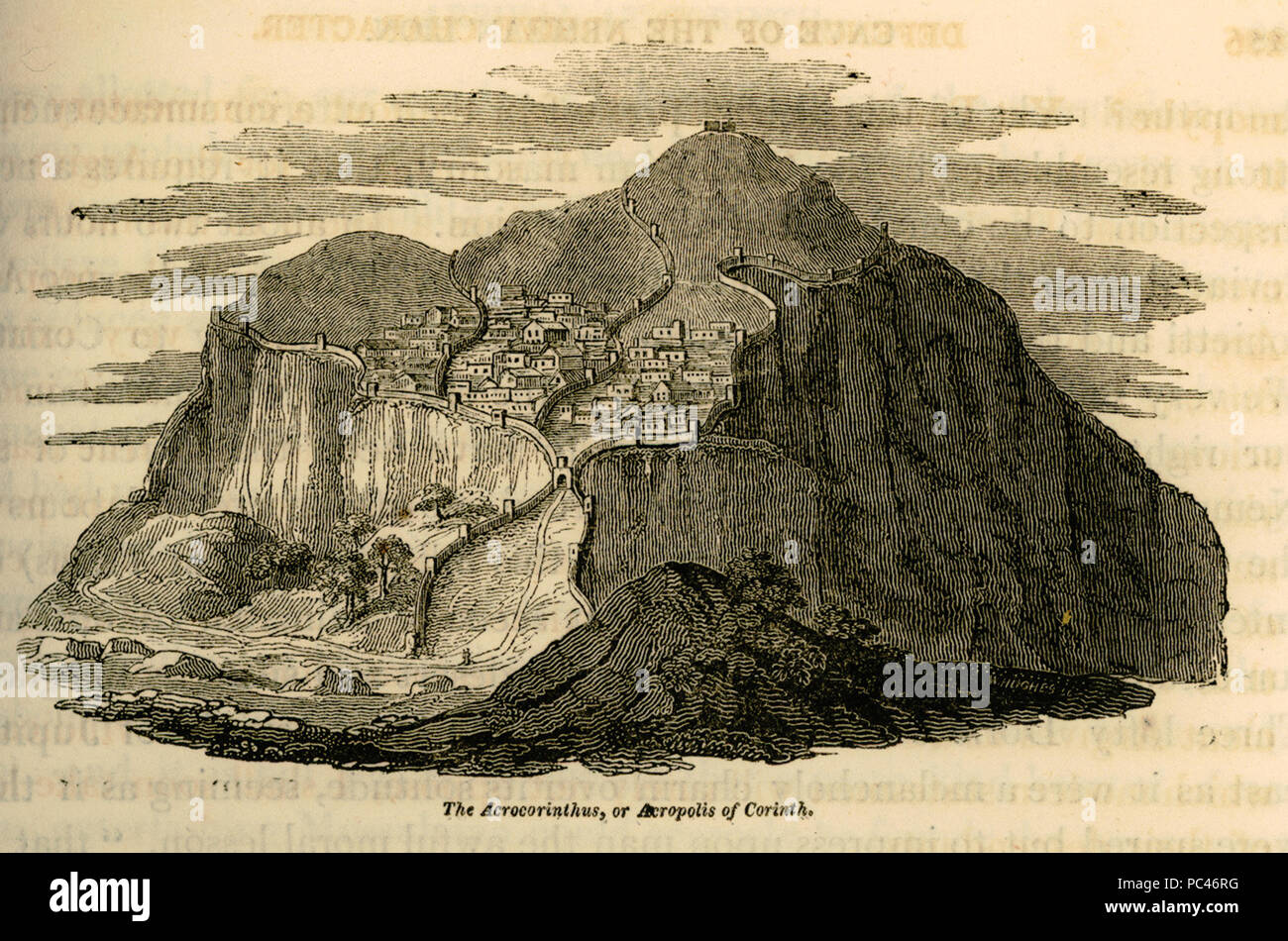 592 The Acrocorinth or Acropolis of Corinth - Hughes Thomas Smart ...