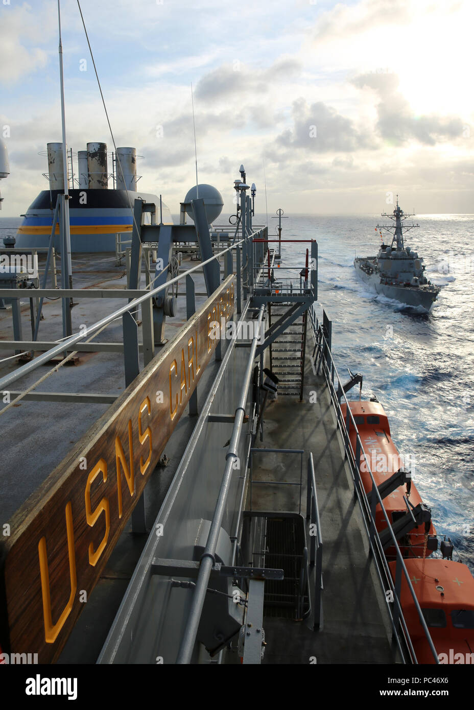 180717-N-OH262-0266 PACIFIC OCEAN (July 17, 2018)— The guided missile ...