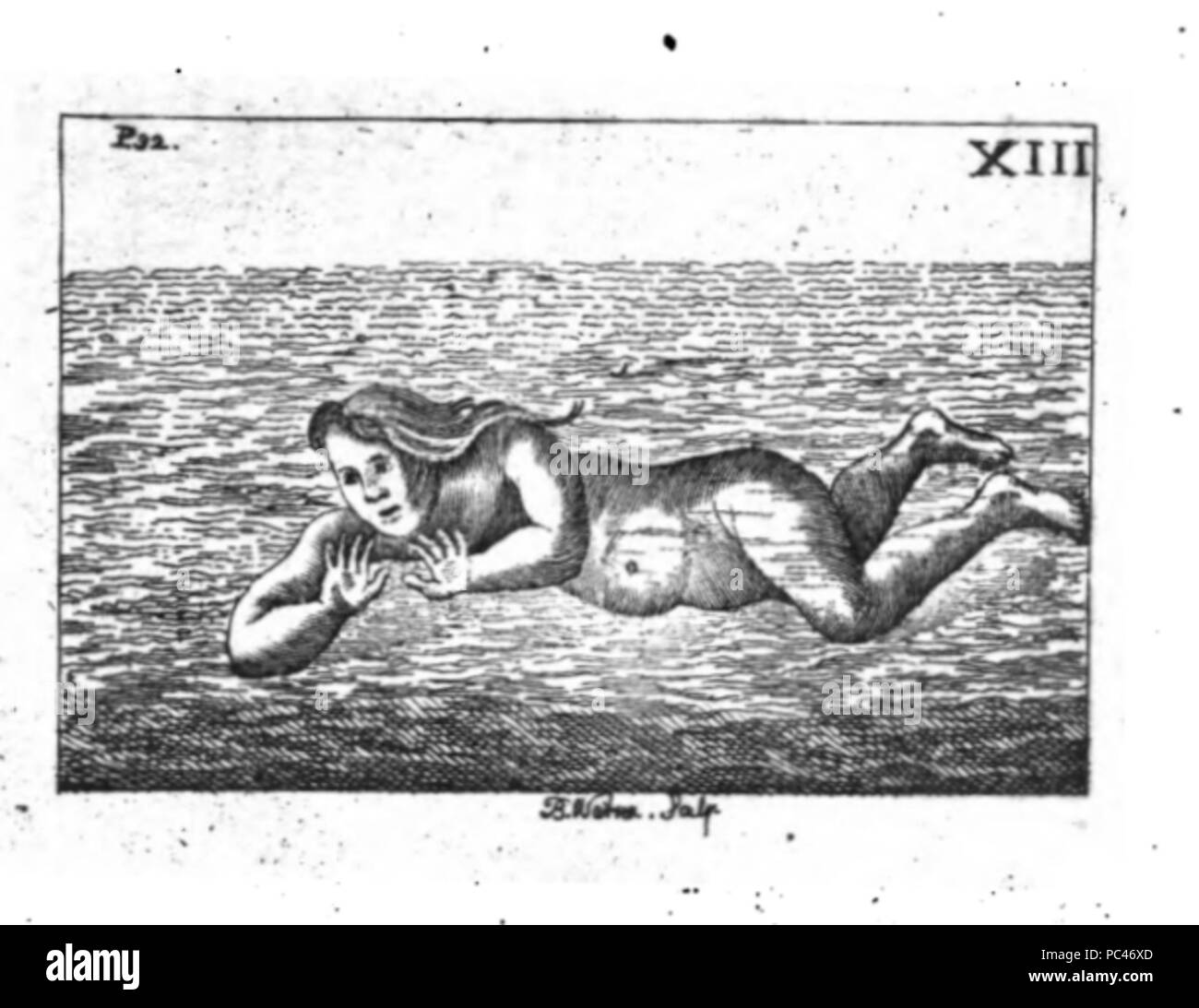 History of swimming hi-res stock photography and images - Alamy